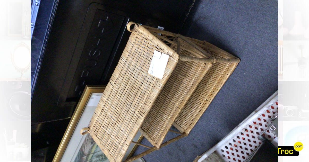 Achat ETAGERE ROTIN CLAIR occasion - Jumet | Troc.com