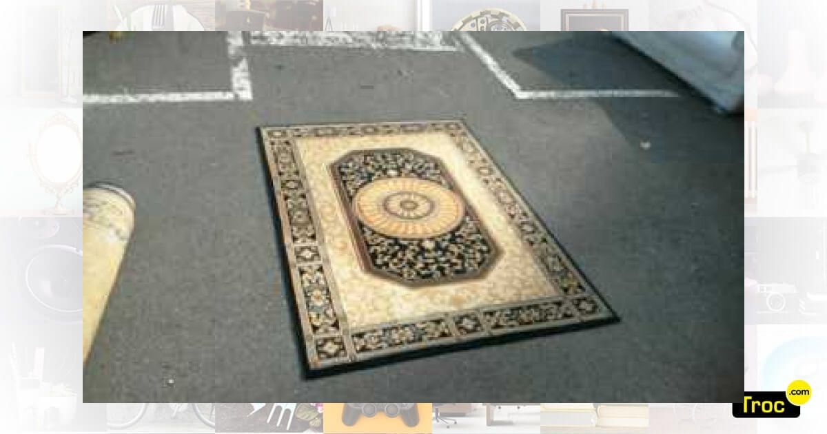 Achat TAPIS MECANIQUE BLEU ET BEIGE occasion - Rennes | Troc.com
