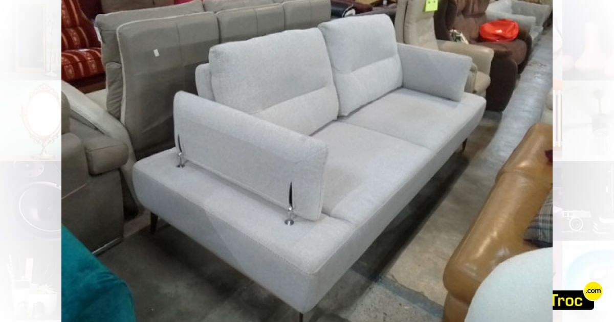 Achat CANAPE 3 PLACES HUDSON TISSU BEIGE EN L'ETAT occasion - Romans ...