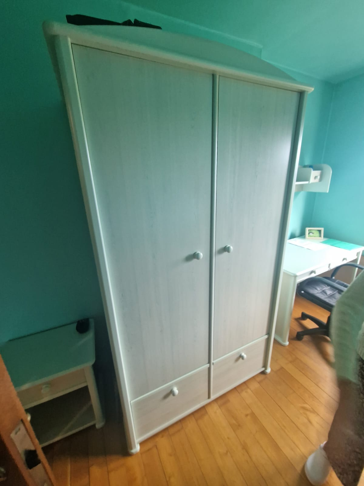 Achat GARDE ROBES MODERNE 2 PORTES occasion - Verviers | Troc.com