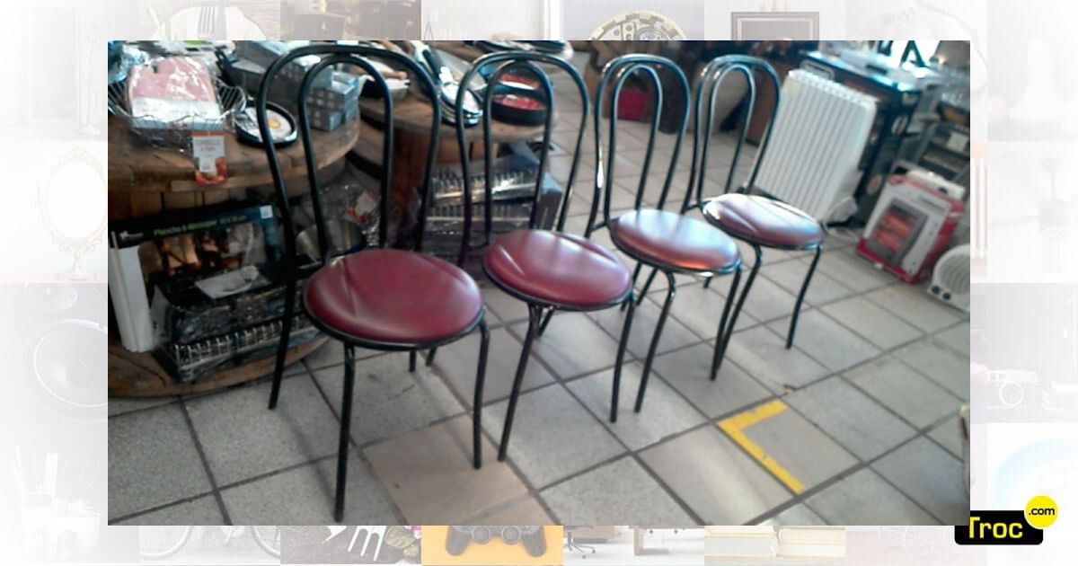 Achat LOT DE 4 CHAISES occasion - Grigny | Troc.com