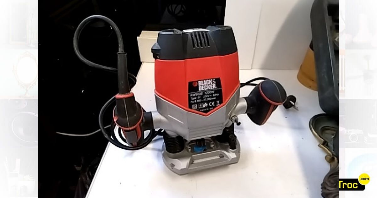 Achat DEFONCEUSE black et decker kw900e DEFONCEUSE BLACK ET DECKER ...