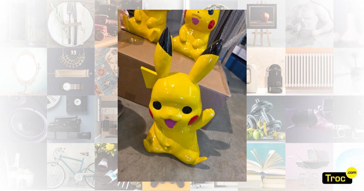 Achat 9 STATUE PIKACHU PM occasion - Verviers | Troc.com