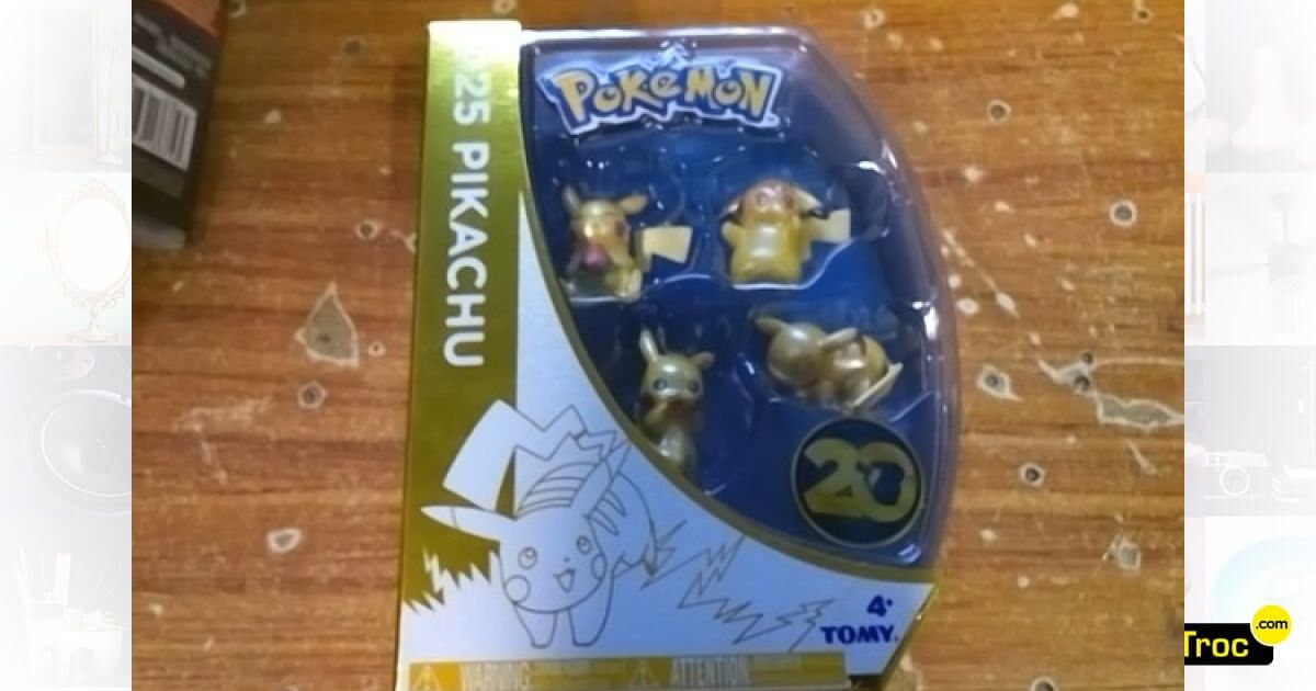 Achat FIGURINE POKEMON PIKACHU occasion - Chenove | Troc.com