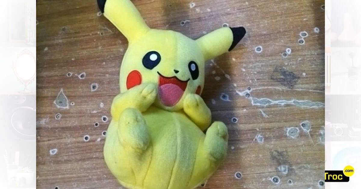 Achat PELUCHE PIKACHU occasion - Chenove | Troc.com