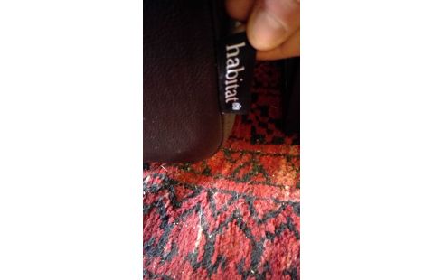 Achat CANAPE D'ANGLE CUIR BRUN occasion - Evere | Troc.com