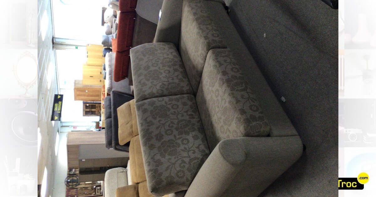 Achat DIVAN CLIC CLAC TISSU BEIGE FLEUR occasion - Jumet | Troc.com
